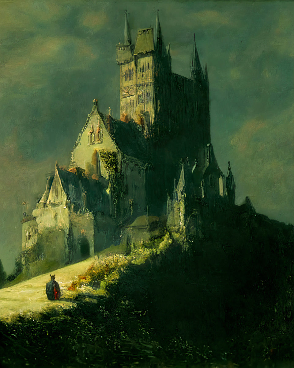 Devil's Greencastle ⸸. Art print. – alexkempart